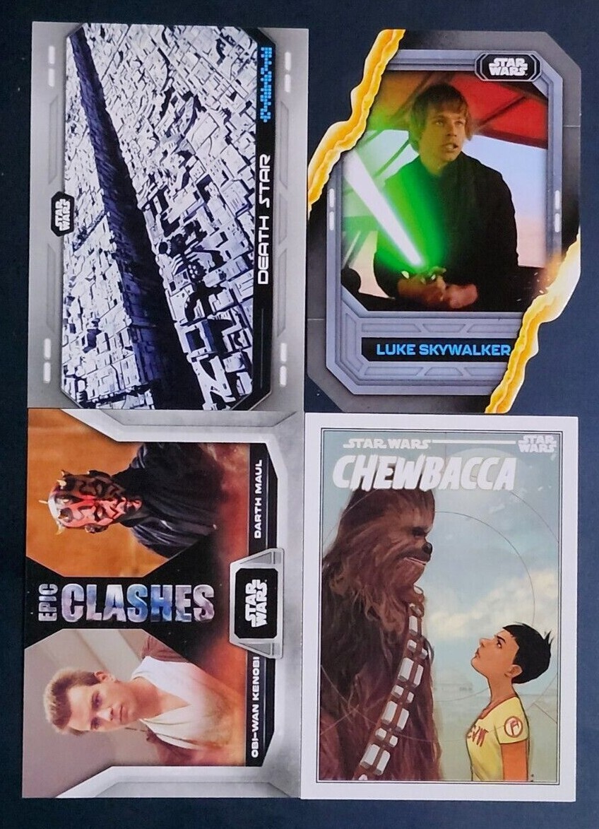 2023 Topps Star Wars Flagship INSERTS with Die-Cuts You Pick the Card ...