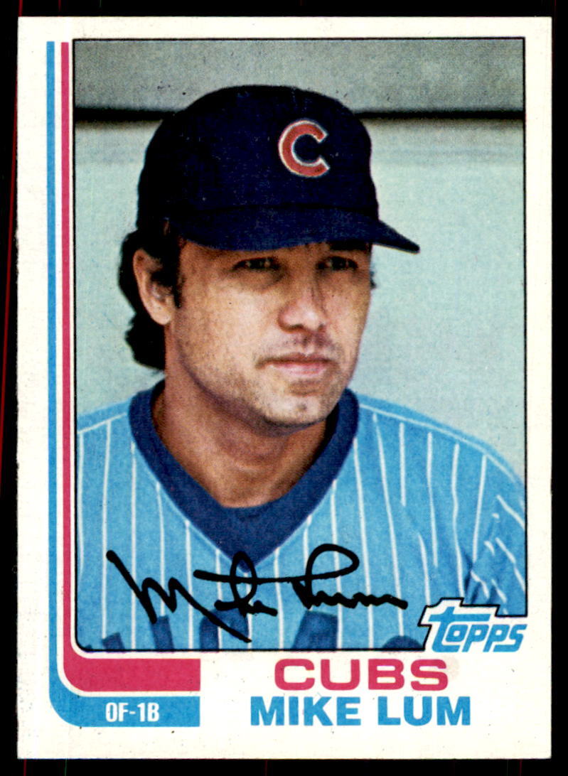 1982 Topps Mike Lum #732 Chicago Cubs | eBay