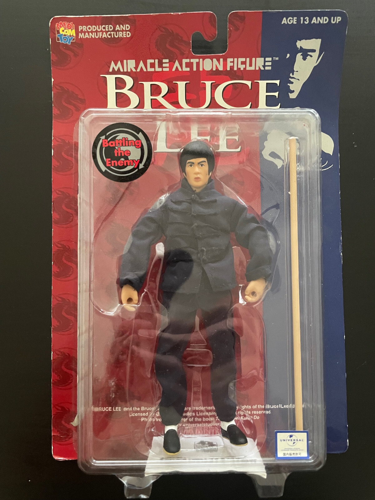 Bruce Lee Miracle Action Figure 7" Medicom Toy, Universal Sealed New ...