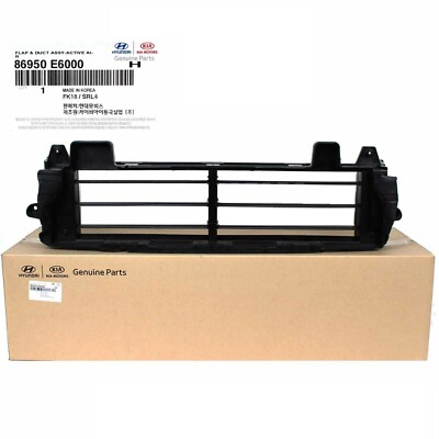 GENUINE Air Shutter Lower Flap Duct Deflector for Hyundai Sonata16-17 ...