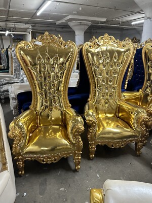 Gold Gold 70 Inch Throne $1800 Reduced | eBay