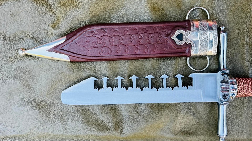 EGKH-11 Inches Sword Breaker dagger-unique blade style - Medieval ...