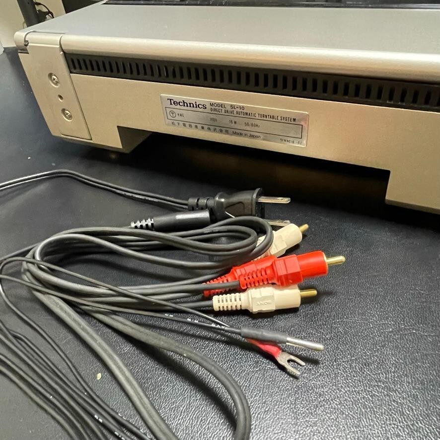 Technics SL-10 Analog Turntable EPC-P202C T4P Phono Cartridge 100V USED ...