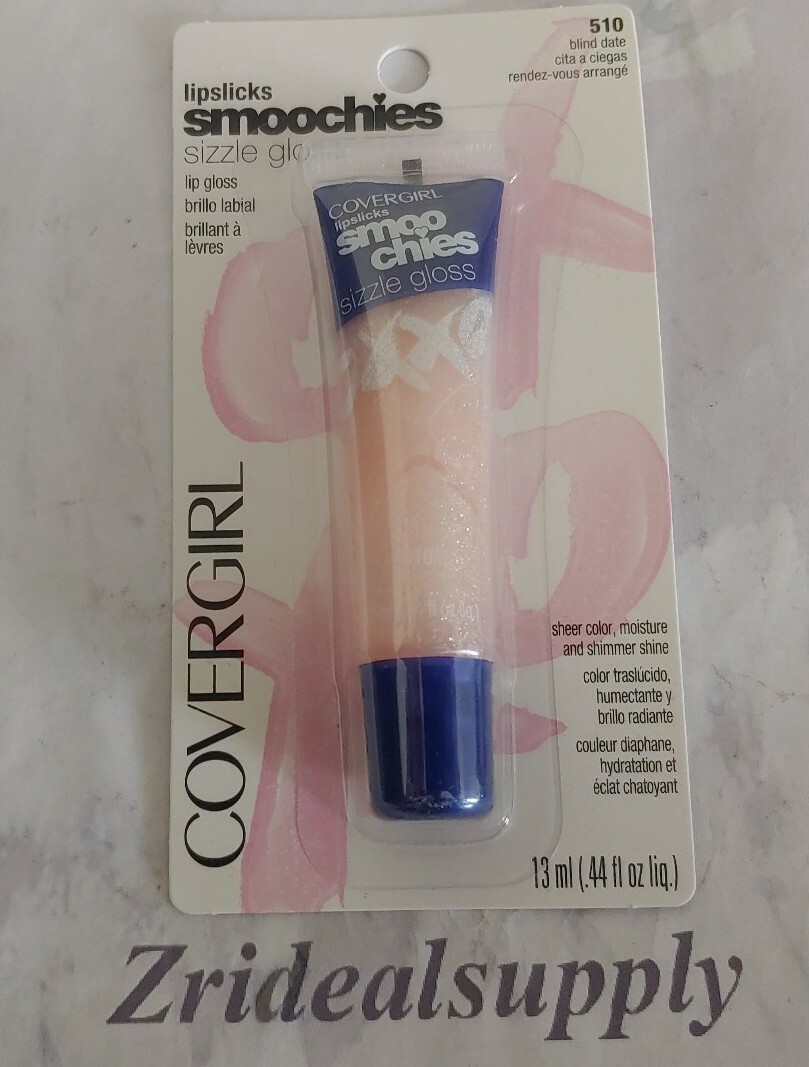 COVERGIRL LIPSLICKS SMOOCHIES SIZZLE GLOSS LIP GLOSS 510 BLIND DATE ...