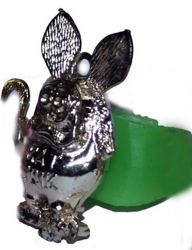 1960s Ed Roth Gold Rat Fink Green Ring New old stock | eBay