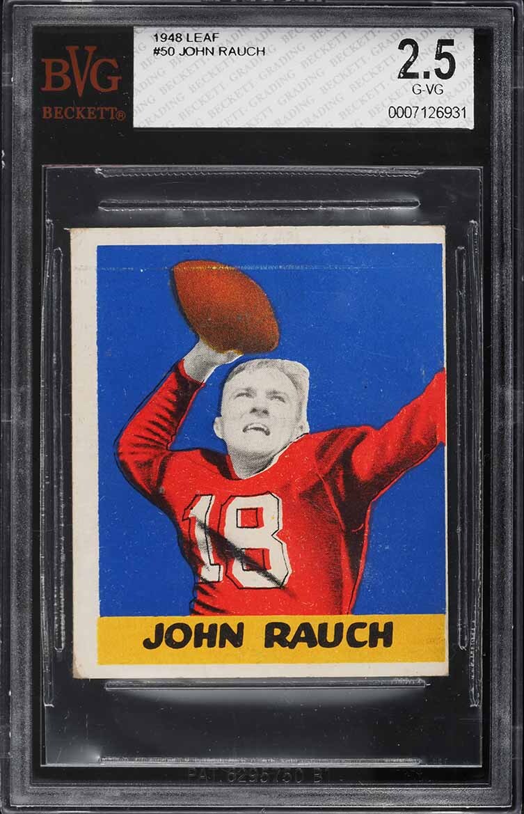 1948 Leaf - #50 John Rauch (RC) for sale online | eBay