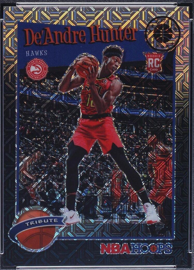 2019-20 Panini NBA Hoops Premium Stock - Hoops Tribute De'Andre Hunter ...