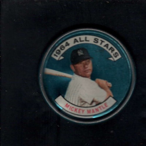 1964 Topps Coins #131 Mickey Mantle AS Bat R G/VG J3125855 | eBay