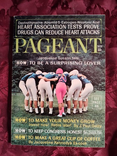 PAGEANT November 1968 Jennifer Wood Rachel Kempson Redgrave Shamu Bart ...