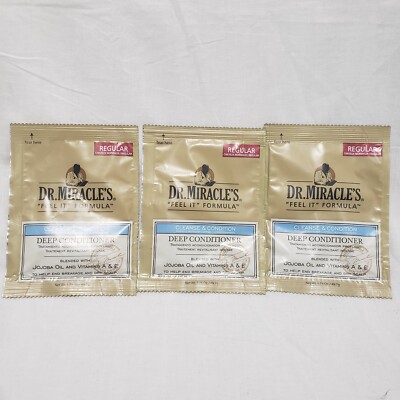 Dr. Miracle's Feel It Formula Deep Conditioning Treatment 1.75 oz (Pack ...