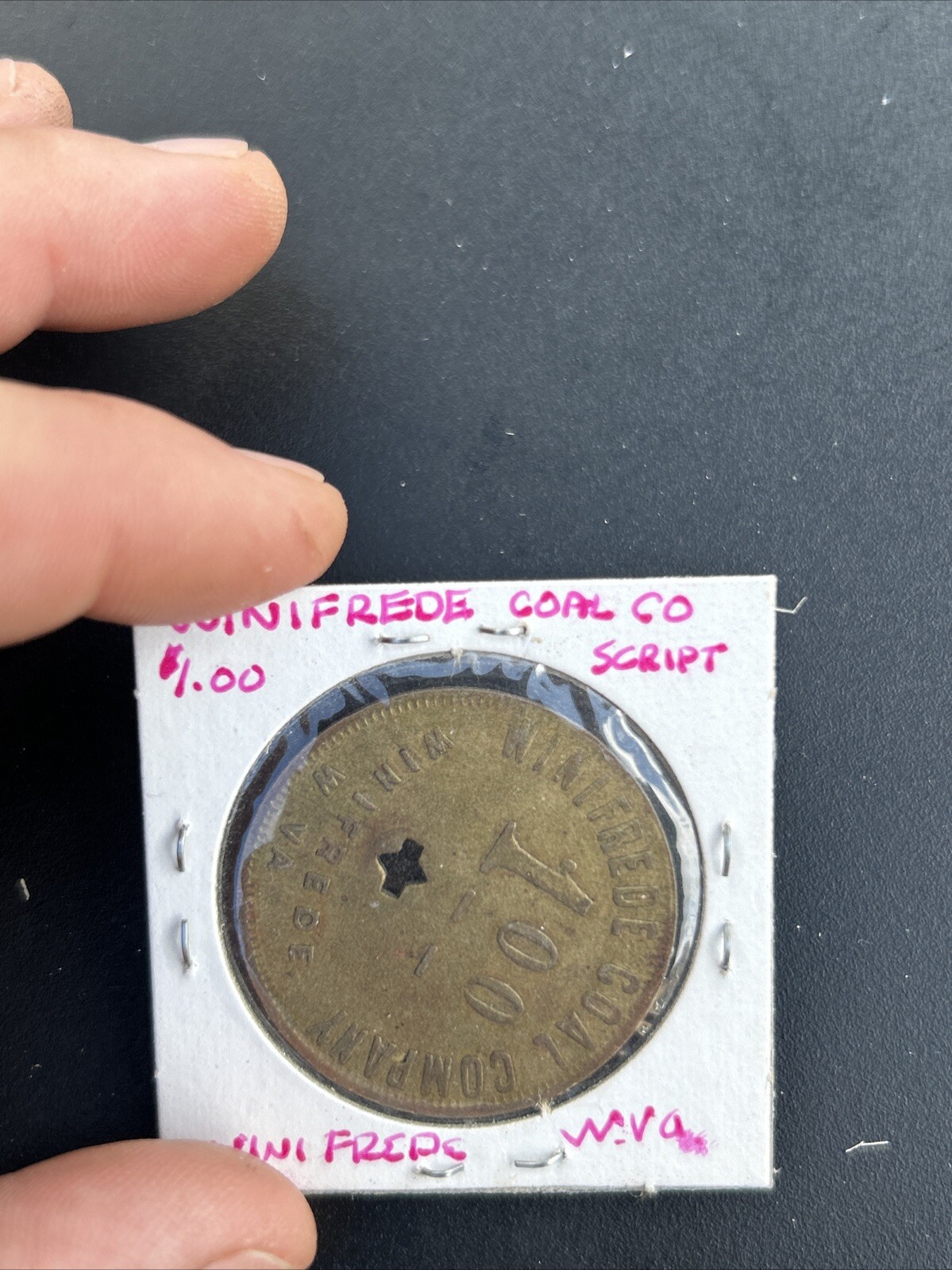 WV Coal Scrip $1.00 Winifrede Coal Company-Winifrede-WV-Kanawha County ...