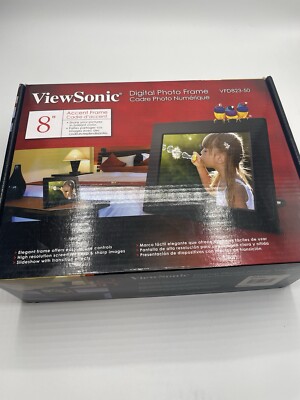ViewSonic VFD823-50 8" Digital Picture Frame 766907517415| eBay