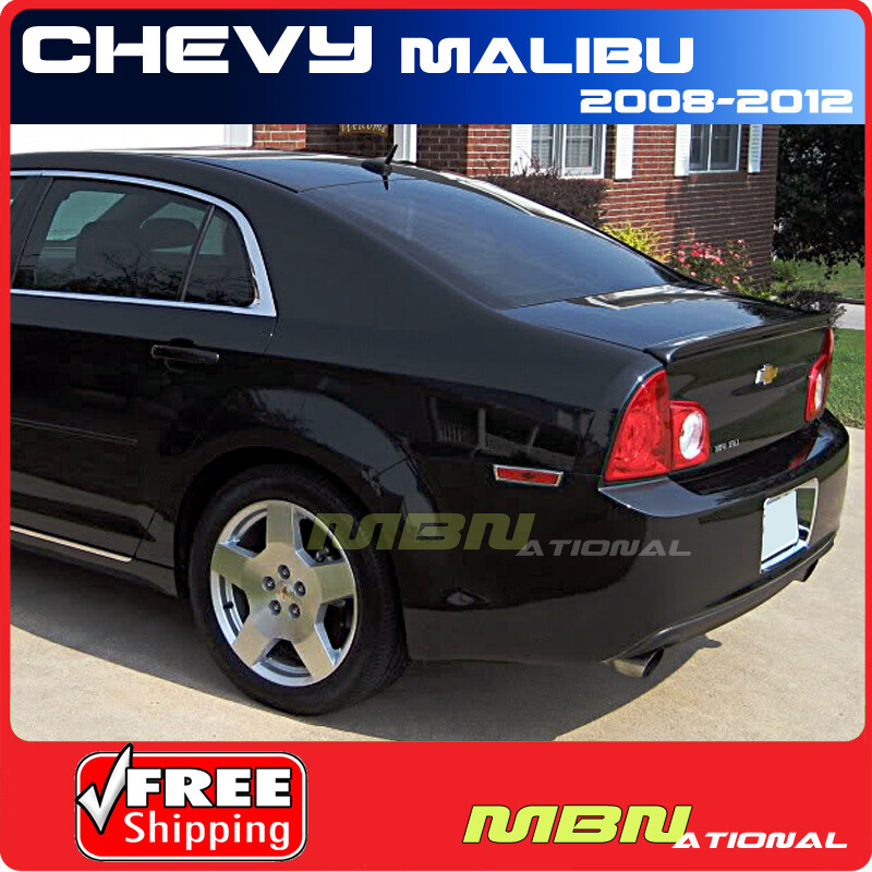 2011 Malibu Rear Spoiler Chevrolet Malibu Lip Mount Painted Rear