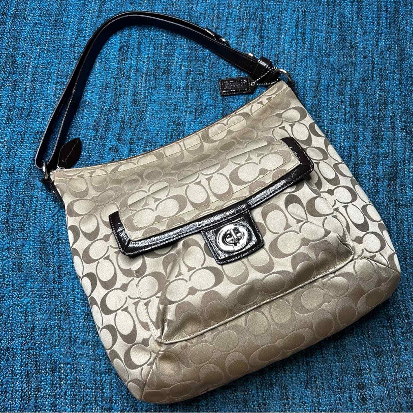 Coach Penelope Signature Sateen Convertible Crossbody… - Gem