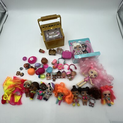 LOL SURPRISE LOT OF 43 - DOLLS (1 NEW) + ACCESSORIES | eBay