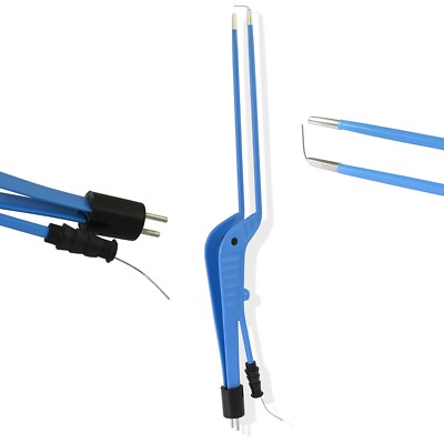 Non-Stick Bayonet Suction Bipolar Forceps, 23cm Tip 3mm Electrosurgical ...