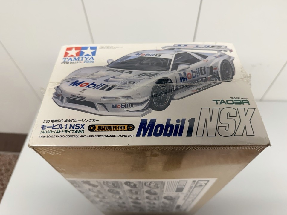 Tamiya Mobil 1 NSX Limited Edition TA03R 1/10 4WD Touring Car Kit White ...