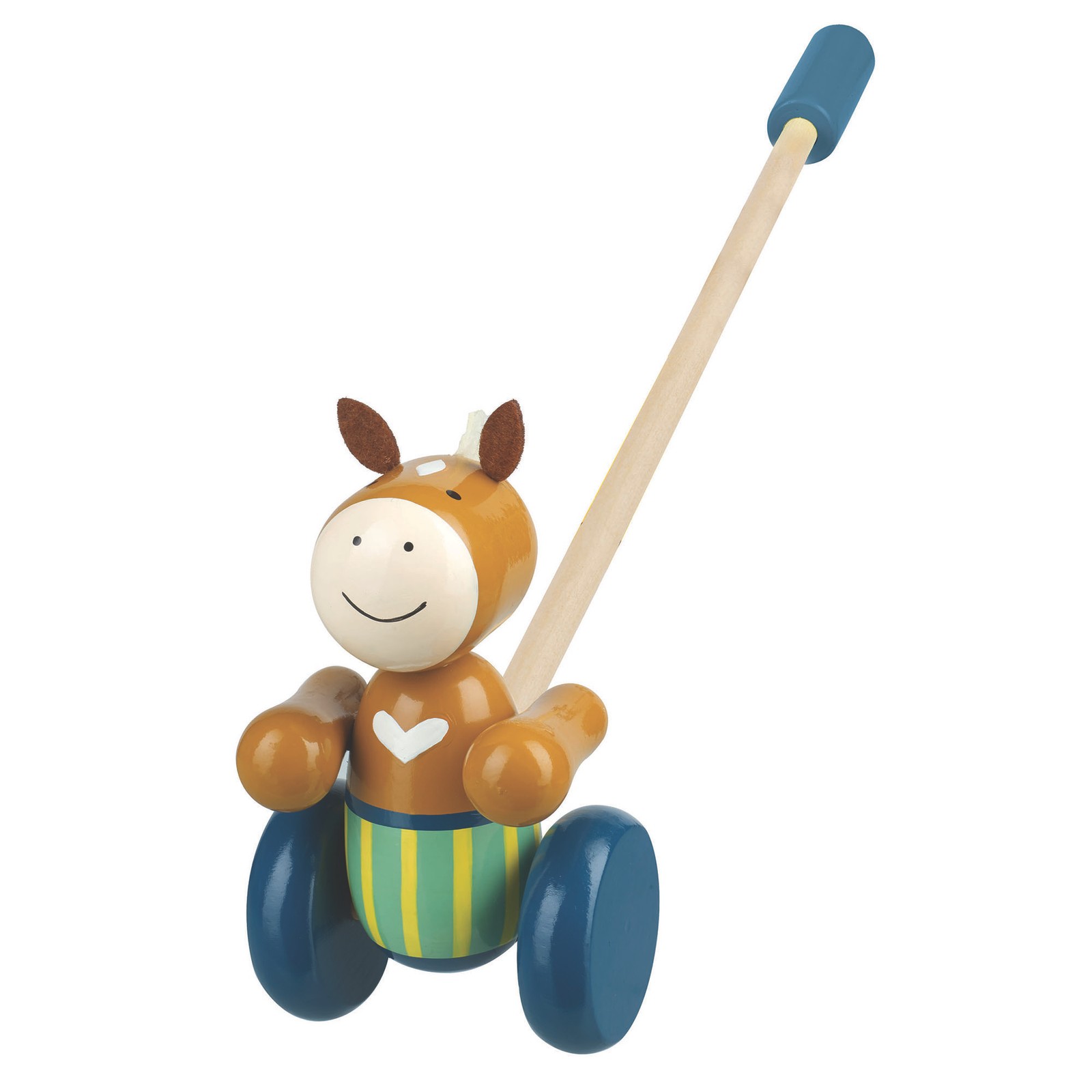 Orange Tree Toys: Push Along: Pony - Wooden Toy, 2 Pieces, Ages 1+ | eBay