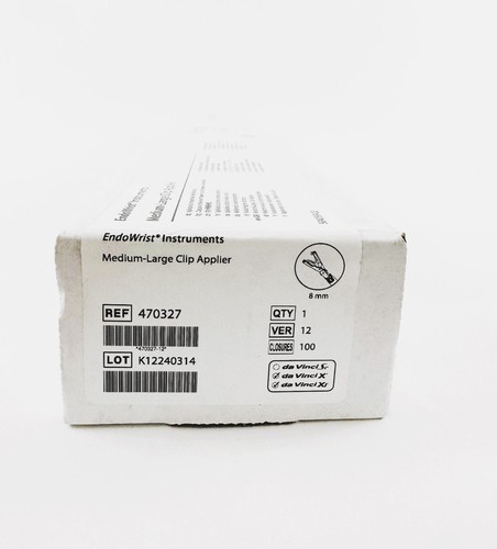 INTUITIVE 470327 Da Vinci Xi FORCEPS Medium-Large Clip Applier 8mm ...