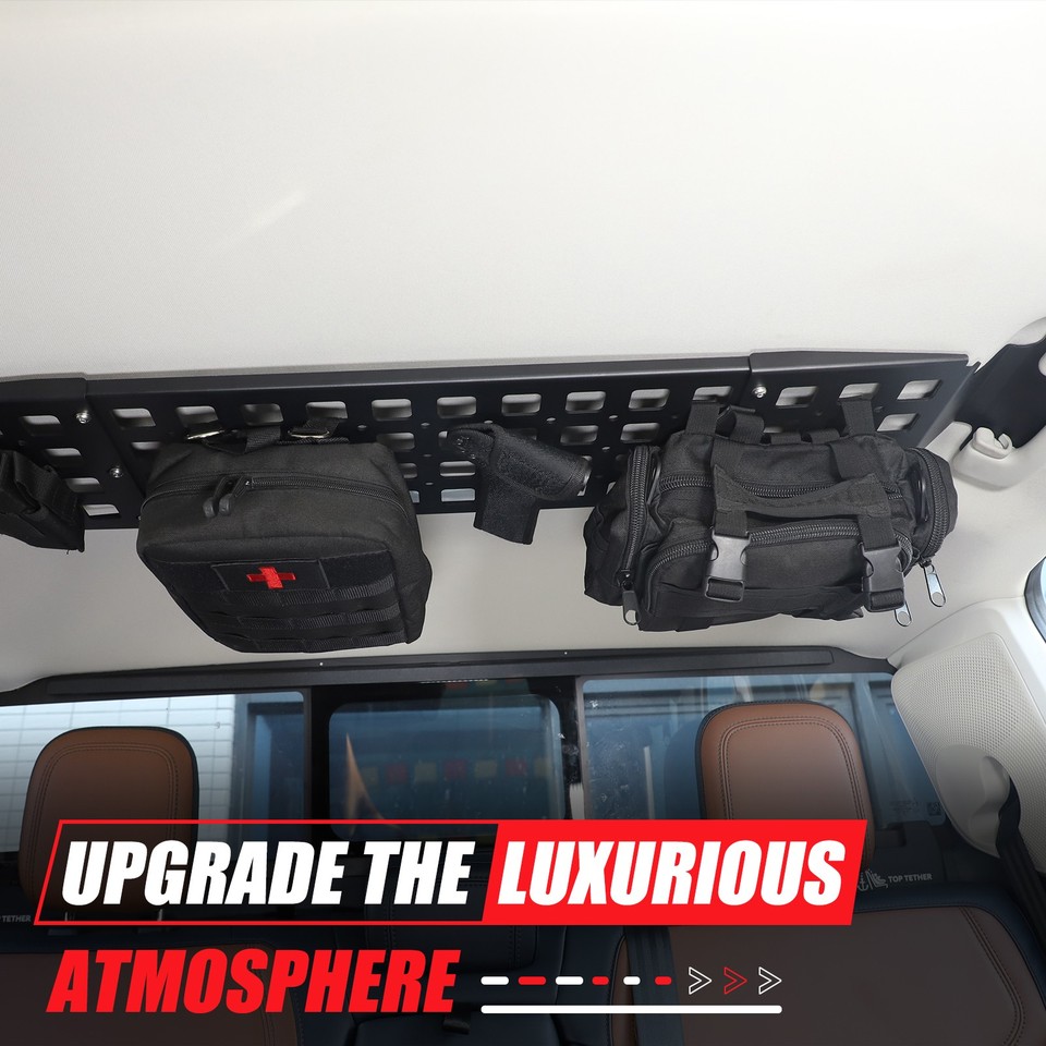 Fits 2022-2025 Ford Maverick MOLLE Panel 2nd Row Overhead Bracket ...