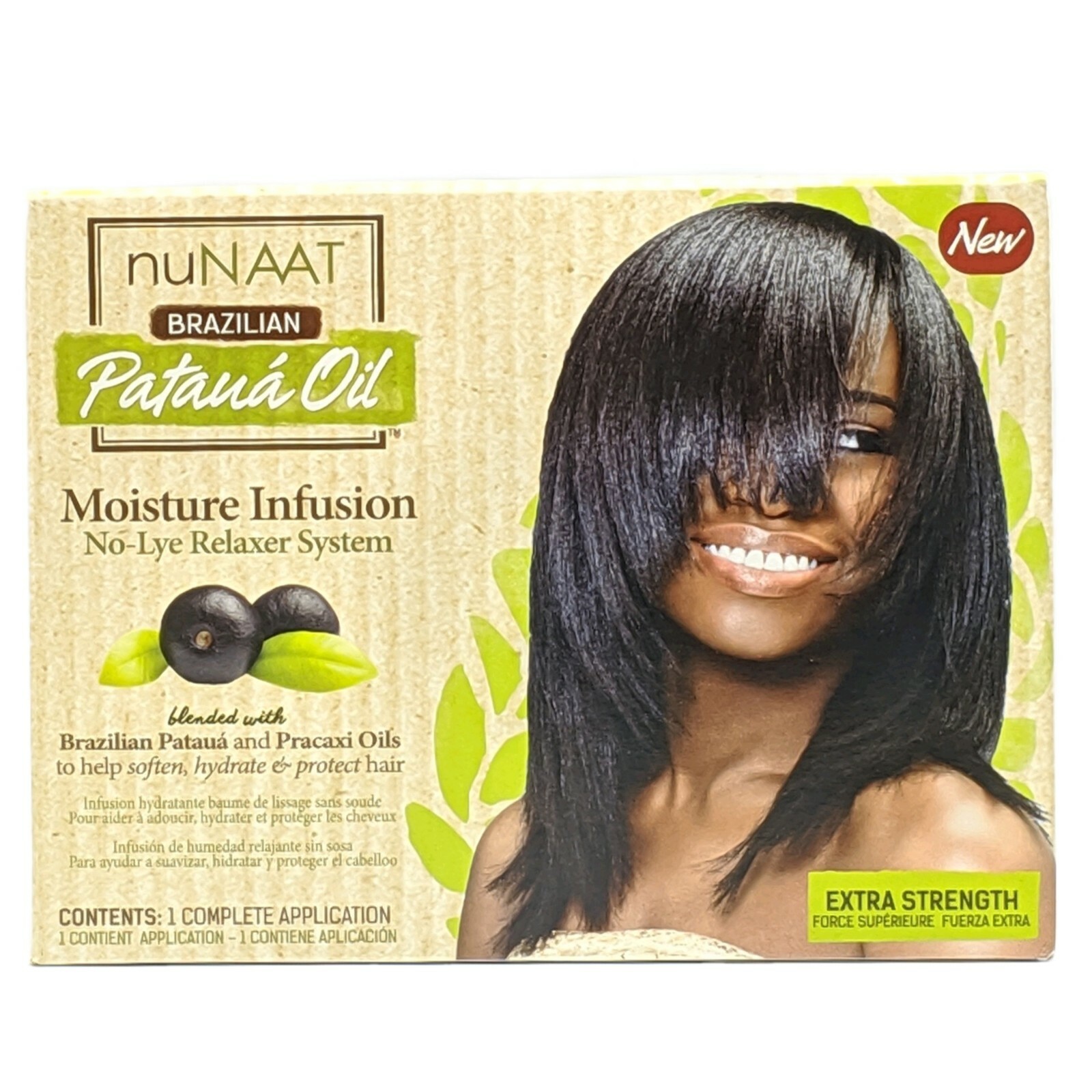 nuNAAT Brazilian Patauá Oil & Pracaxi Oil, Moisture Infusion, 2 Packs ...