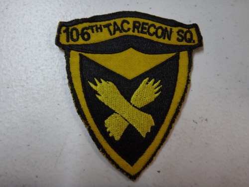 Vietnam War USAF Air Force 106th TACTICAL RECON SQUADRON Patch | eBay