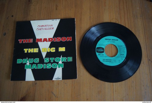CHRISTIAN CHEVALLIER THE MADISON EP ROCK YEYE 1962 | eBay