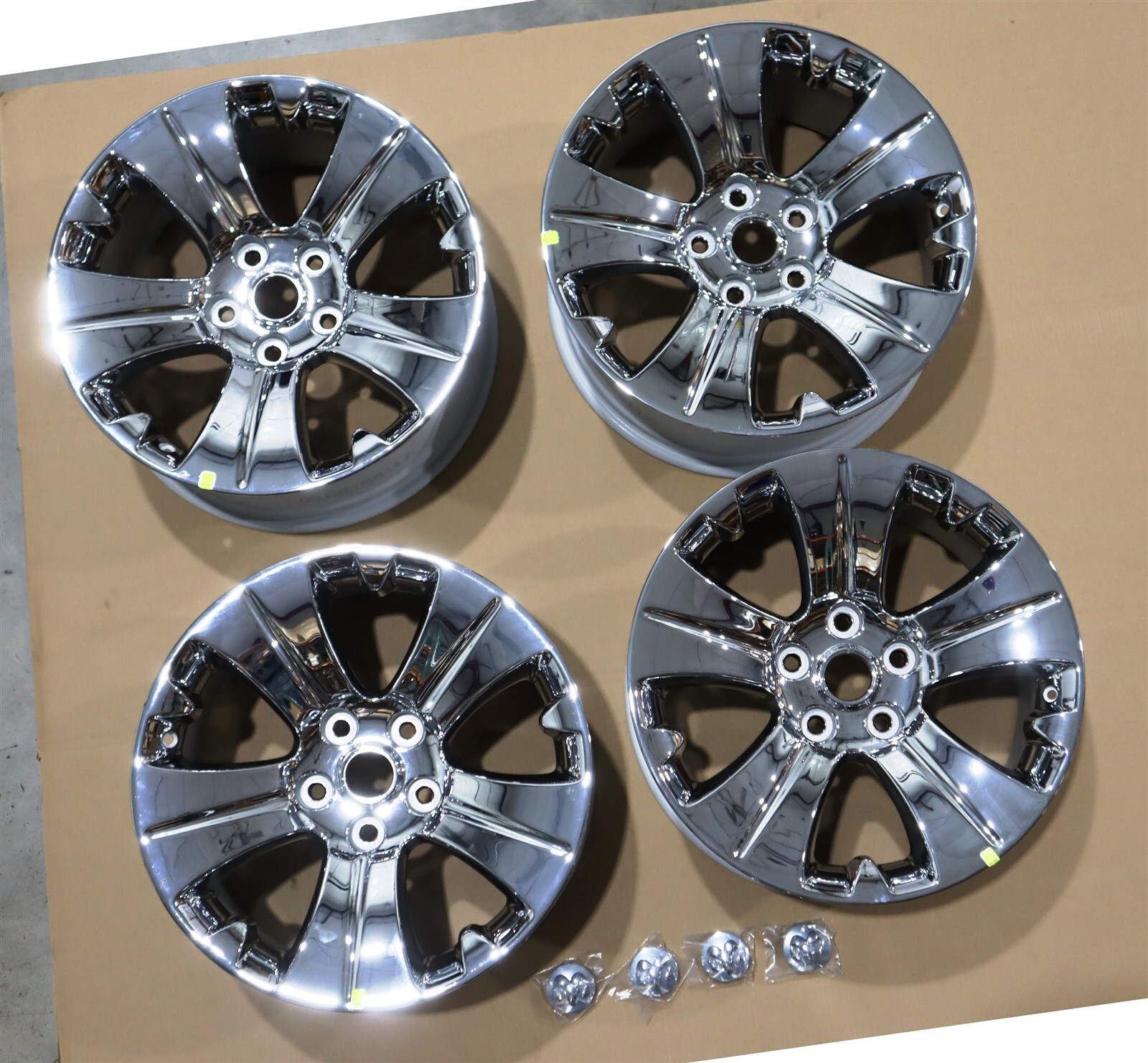 Set of 2009-2018 Dodge Ram 1500 20" x 9" Chrome Wheel 20 Inch Rim OEM ...