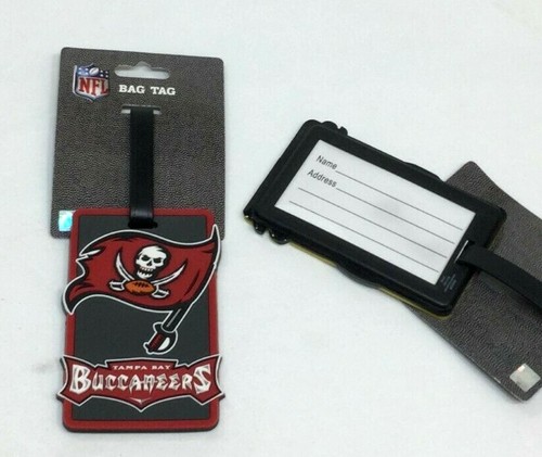 NFL Tampa Bay Buccaneers Luggage Tag Travel Bag ID Golf Tag FREESHP | eBay