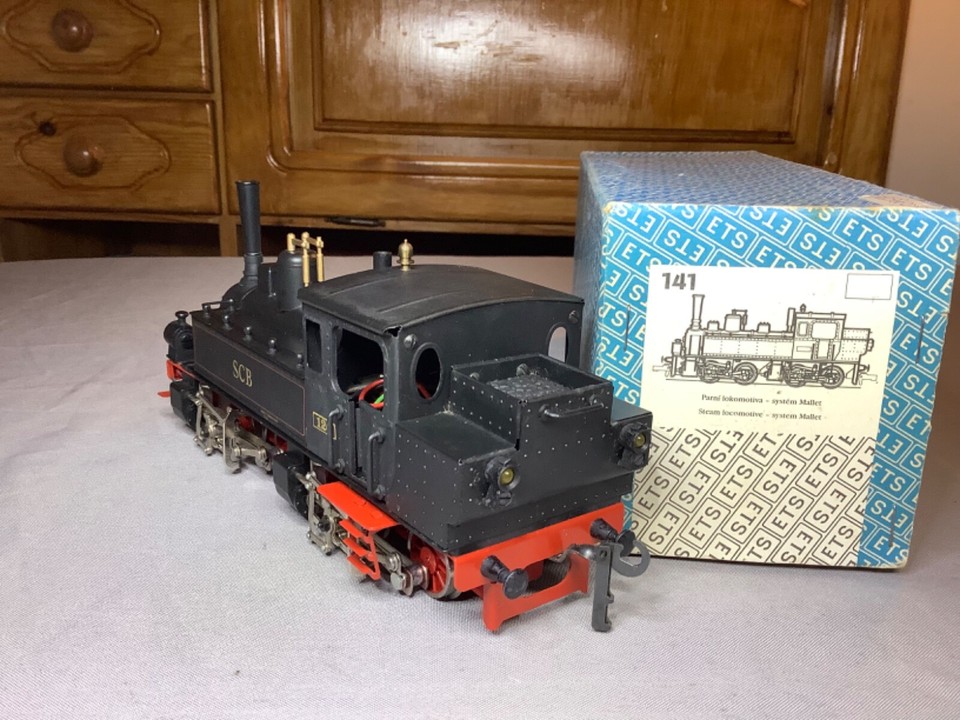 ETS O Gauge 2 Rail DC Swiss 0-4-4-0 Mallet Tank Locomotive 126 | eBay