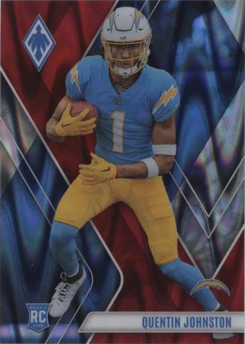 2023 Panini Phoenix - Rookies Quentin Johnston #107 Red Seismic /199 ...