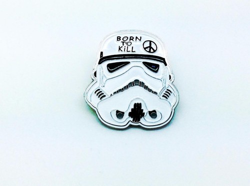 Born To Kill Stormtrooper Cosplay Metal Pin Badge | eBay UK