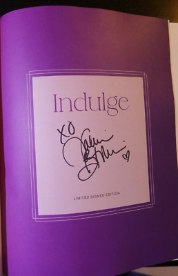 VALERIE BERTINELLI /ACTRESS AUTOGRAPHED "INDULGE" NEW SIGNED COOKBOOK ...