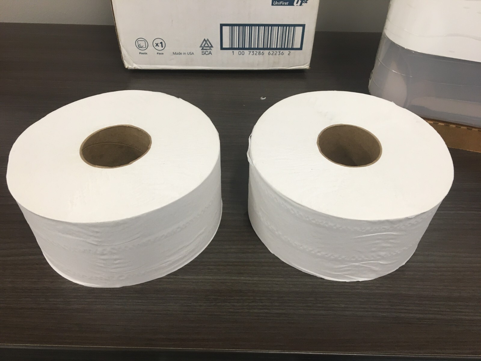 Tork Jumbo Roll Mini Twin Elevation T2 Bath Tissue Dispenser White See ...