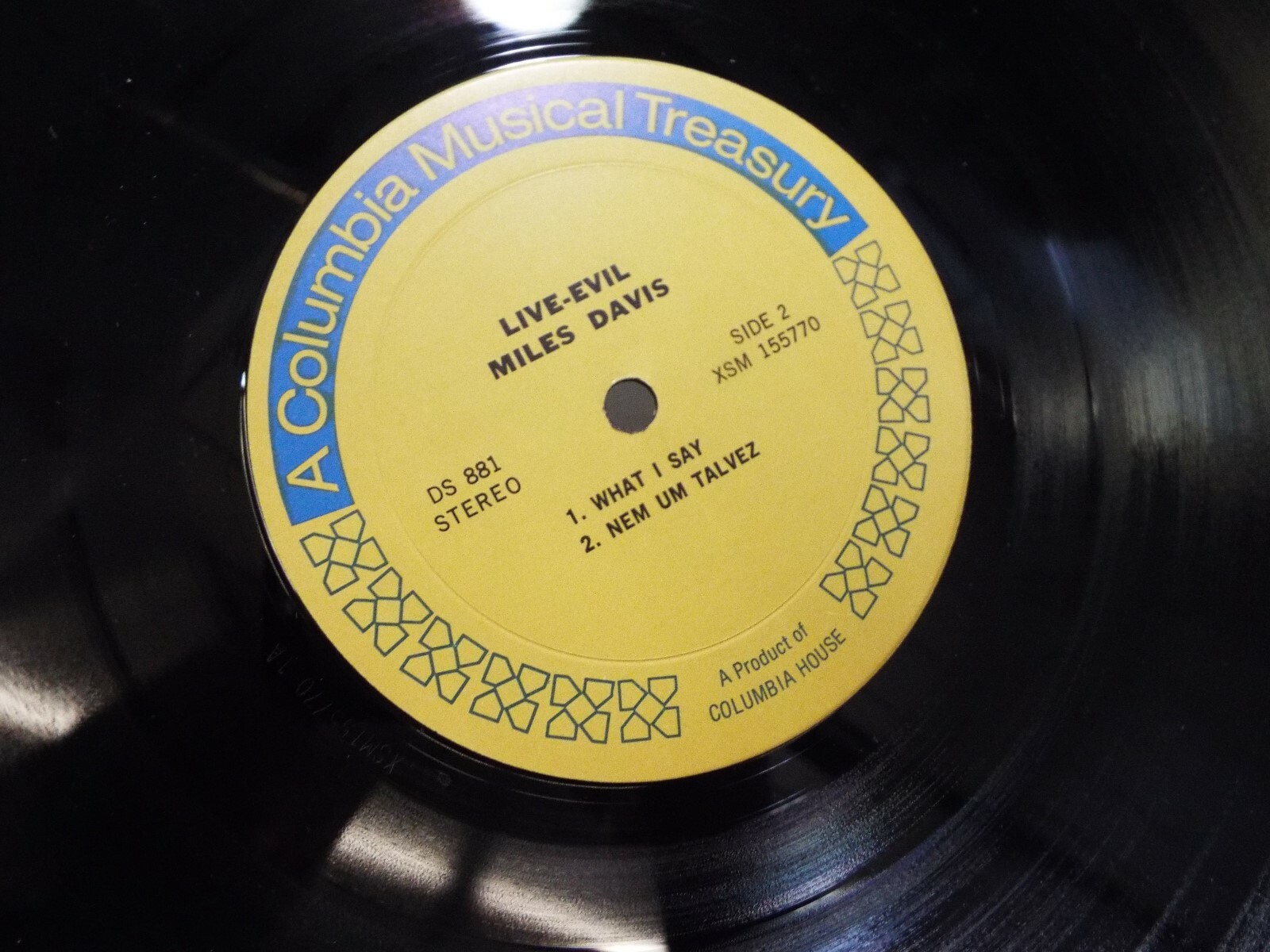 Miles Davis Live Evil 2 LP Set Black Alternate Cover! jazz LP VINYL ...