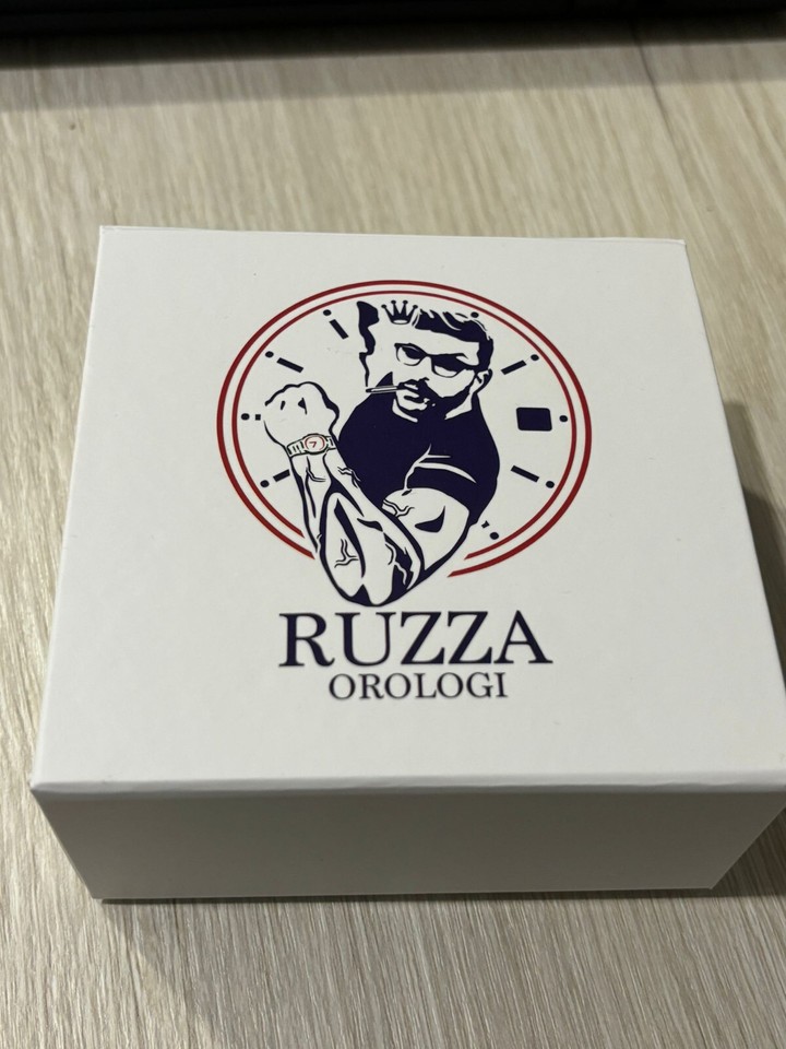 Ruzza Watch Orologio Bianco quadrante argento ORIGINALE -Limited ...