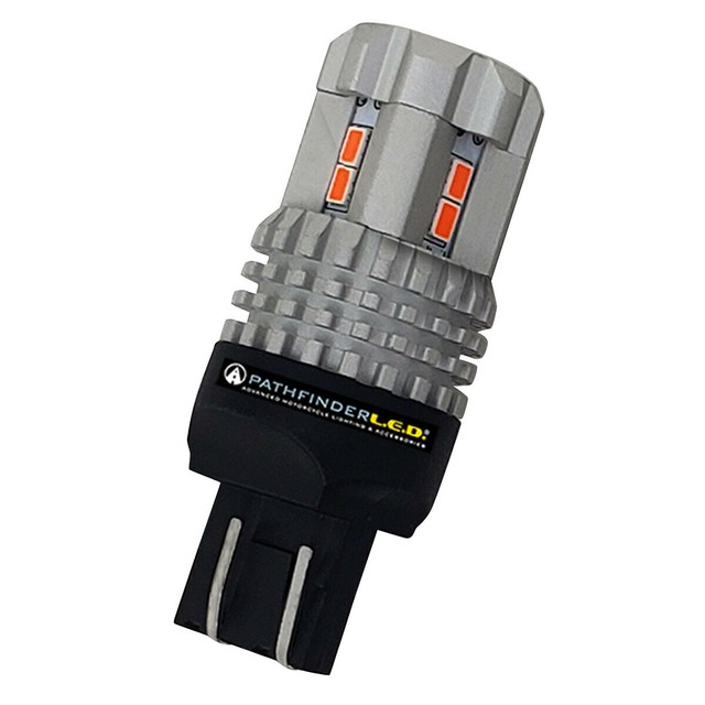 PathFinder - 7443A - 7443 Replacement High Performance LED Bulb, Amber ...