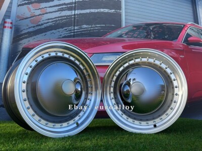 4 x 17 Inch 5x100/5x112 Smoothie Style Grey Wheels: Fits For VW T4 ...