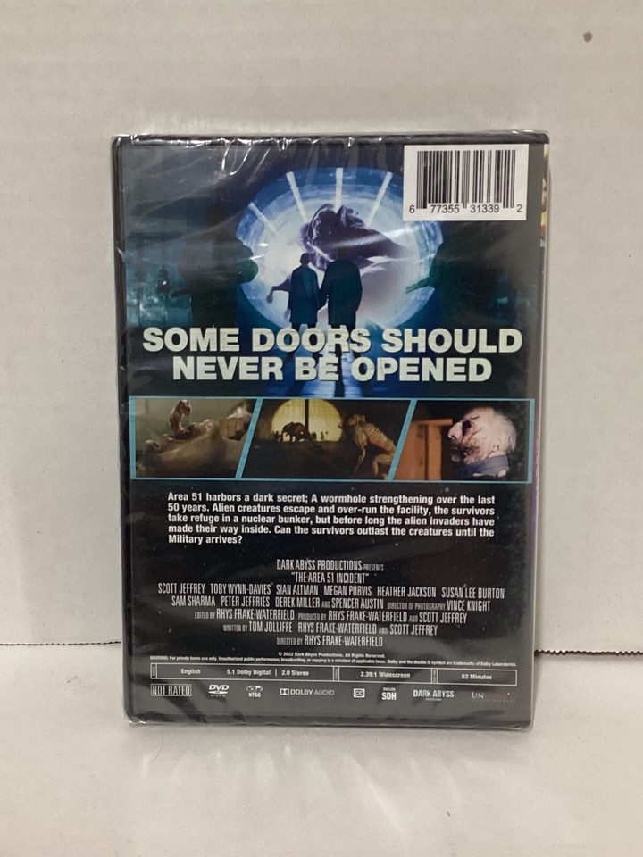 The Area 51 Incident DVD 2022 BRAND NEW | eBay