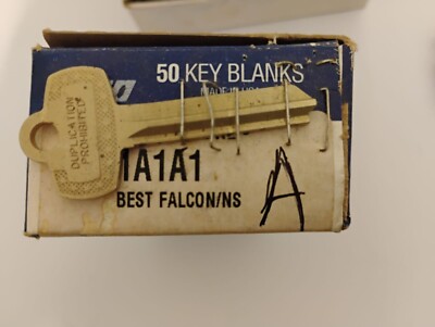 5 Count ILCO 1A1A1 Key Blanks Silver Nickel SFIC Core | eBay
