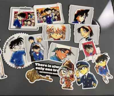 Detective Conan Sticker Pack Exhibition Merchandise Edogawa 30th ...