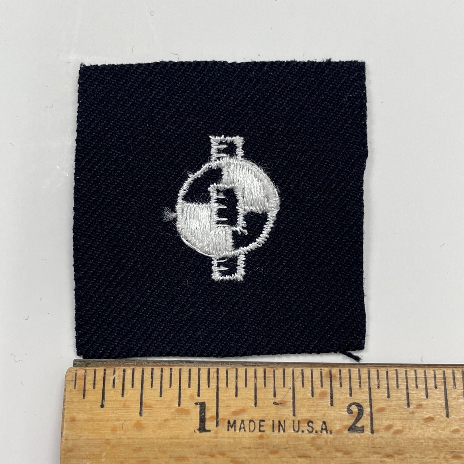 U.S. Navy USN Engineering Aide Black Twill Job Rating Insignia Striker ...