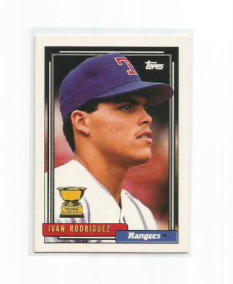 IVAN RODRIGUEZ (Texas Rangers) 1992 TOPPS ALL-STAR ROOKIE CARD #78 | eBay