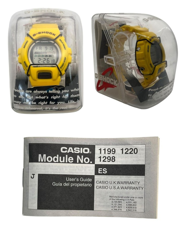 Casio G SHOCK FOX FIRE DW6630B 9 Digital Quartz Japan Watch Mens ...
