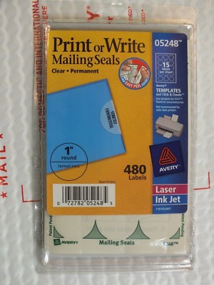 Laser Labels - Avery Mailing Seals