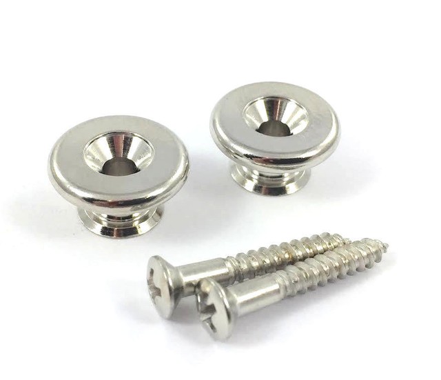 GOTOH Oversized Nickel Strap Buttons for Guitar/bass Ep-b3ns for sale ...