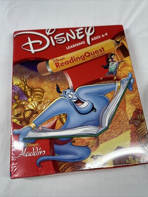 Disneys Learning Reading Quest With Aladdin PC Software Sealed Windows 95 98 Mac 44702009503| eBay