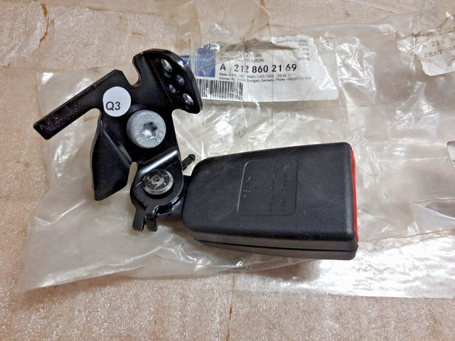 Seat Belt Rear Anschnaller Lock MERCEDES W212 E350 A2128600669 for sale ...