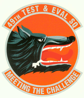 USAF 49th Test & Evaluation Squadron Self-Adhesive Vinyl Decal | eBay