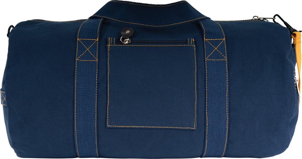 Cotton Canvas Travel Equipment Flight Carry Duffle Shoulder Bag (Small ...